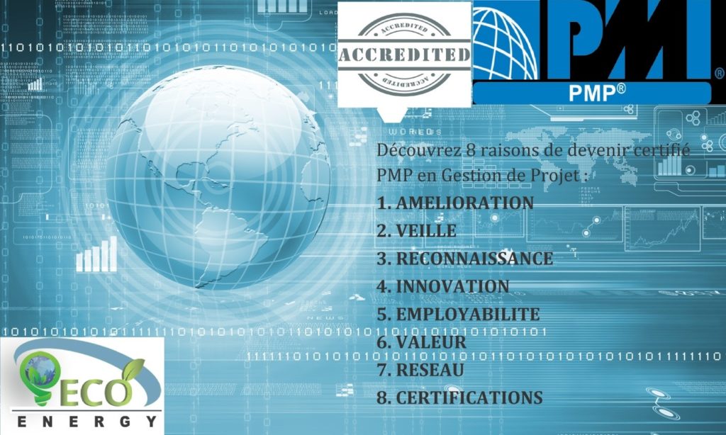 Pourquoi devenir certifié PMP management de projet? | Peco Energy ...